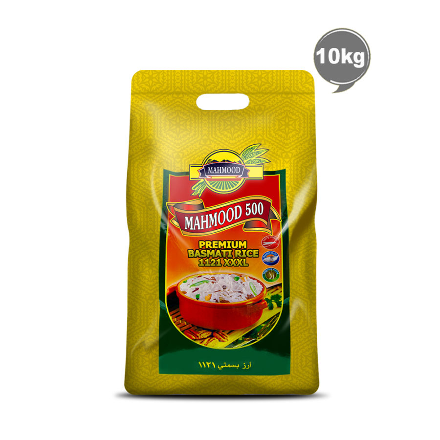 Mahmood 500 Premium Basmati Rice 1121 - 10 KG